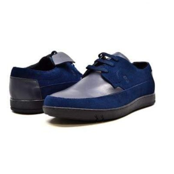 British Walkers | Shoes | British Walkers Bristol Navy Blue Leather And ...